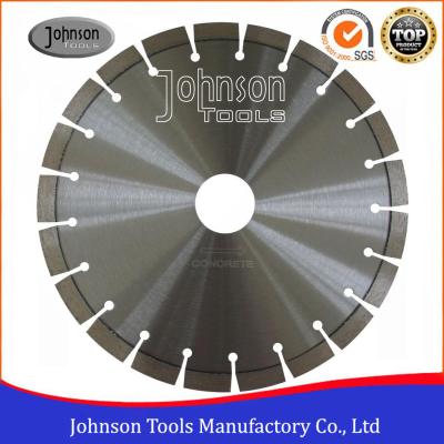 China Laser Welded 450mm Diamond Concrete Cutting Blade for Asphalt 32 Segments 25.4mm Bore for sale