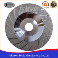 China EP Disc 13 Electroplated Diamond Turbo Grinding Wheel 100-180mm with 20mm Width for Marble and Stone for sale