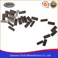China 1000-3500mm Diamond Segments for Stone Cutting Blades | 24mm Length | Custom Formulations for sale