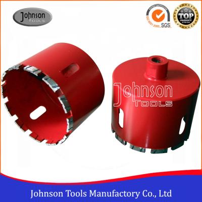 China 110mm Diamond Core Drill Bit for Granite Marble M14 5/8-11 Thread BGB UNC for sale