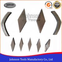 China Rhombus Shape Diamond Segments 28x8x7mm to 50x18x10mm for Concrete Grinding Tools 5-10 Inch Cup Wheels for sale