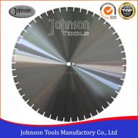 China 28-48 Inch Laser Welded Diamond Floor Saw Blades for Concrete Cutting with 4.8-5mm Segment Thickness for sale
