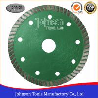 China 115mm Diamond Turbo Ceramic Tile Saw Blade - 2.0mm Segment Thickness for Fast Cutting for sale
