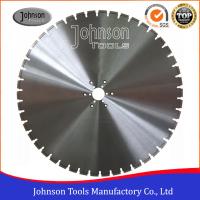 China 800mm Laser Welded Diamond Wall Saw Blade for Reinforced Concrete Cutting 46 Segments for sale