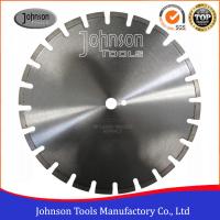 China 400mm Laser Welded Diamond Blade for Highway Road Works - 3.4mm Segment Thickness with 10/12/15mm Height Options for sale