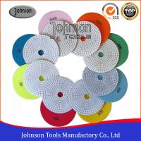 China 5 Inch Wet Flexible Diamond Polishing Pads for Stone 125mm 50-3000 Grit for sale