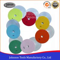 China 7 Inch 180mm Diamond Polishing Pads for Fibreglass Panels and Stone - 3.0mm Thickness with Multiple Grit Options for sale