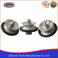 China Full Bullnose Diamond Profile Wheels 65-105mm for Hand-Held Stone Edging Machines with M14/5/8-11 Thread for sale