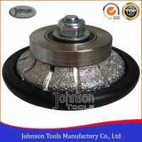China Vacuum Brazed Diamond Profile Wheel for Granite - 65-85mm Diameter with M14/5/8