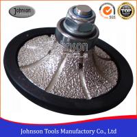 China Half Bullnose Diamond Grinding Wheel 10mm-40mm Height M14 5/8-11 Thread for Stone Edging for sale