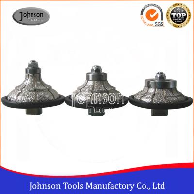 China Special Shape Diamond Hand Profile Grinding Wheel 65-105mm for Granite Edging with M14 Thread for sale