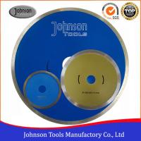 China 105-350mm Ceramic Tile Saw Blades with Continuous Rim for Wet Cutting - 1.6-3mm Segment Thickness for sale
