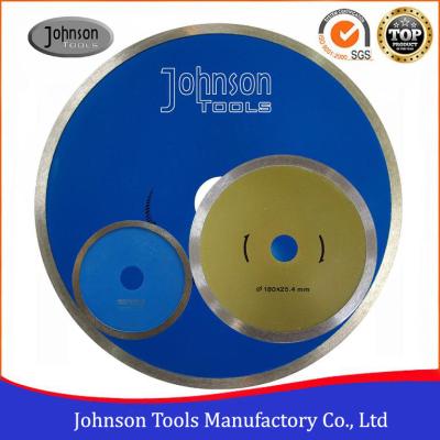 China 105-350mm Ceramic Tile Saw Blades with Continuous Rim for Wet Cutting - 1.6-3mm Segment Thickness for sale