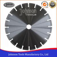 China 300mm Laser Welded Diamond Stone Cutting Blade Key Slot 40mm Segment Granite for sale