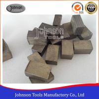 China SGS GB Certified 2200mm Sandwich Diamond Segments 24x11x15mm for Hard Granite Cutting for sale