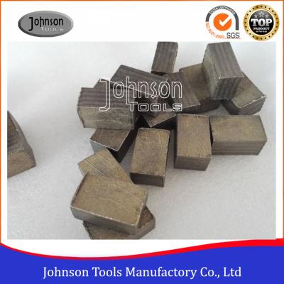 China SGS GB Certified 2200mm Sandwich Diamond Segments 24x11x15mm for Hard Granite Cutting for sale