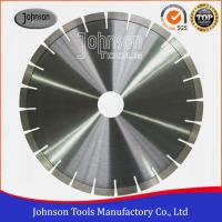 China Laser Welded Silent Diamond Stone Cutting Blade 250-600mm for Marble Granite for sale