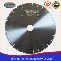 China Laser Welded Silent Diamond Stone Cutting Blade 250-600mm for Marble Granite for sale