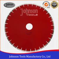 China Laser Welded Silent Diamond Stone Cutting Blade 250-600mm for Marble Granite for sale