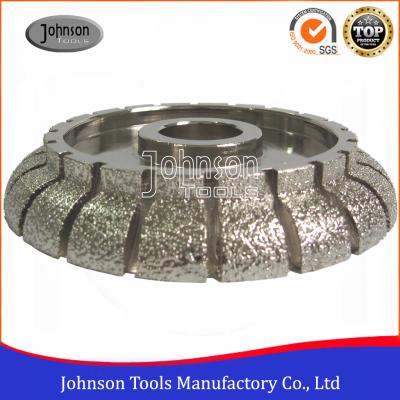 China Cove Edge Vacuum Brazed Diamond Profile Wheels 140-350mm with SGS/GB Certificate for Granite & Marble for sale
