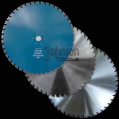 China 800mm Laser Welded Diamond Wall Saw Blade with 4.8-5mm Segment Thickness for Demolition Construction for sale