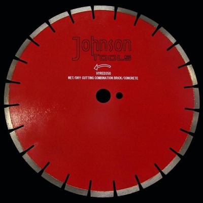 China 350mm Diamond Saw Blade for Concrete Brick Stone Cutting Laser Welded 25.4mm Bore for sale