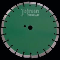 China 350mm Diamond Asphalt Saw Blade with 3.2mm Segment Thickness and Undercut Protection for Construction for sale
