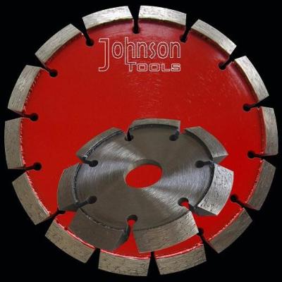 China 105mm to 230mm Crack Chaser Blade with Laser Welded Tuck Point for Concrete & Asphalt Repair for sale