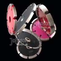 China 105mm to 230mm Laser Welded Diamond Tuck Point Blade for Concrete Cutting - 6.4x10mm Segments for sale