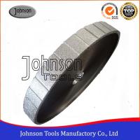 China 350mm Vacuum Brazed Diamond Profile Wheel for Granite Marble Profiling Flat Z Shape for sale