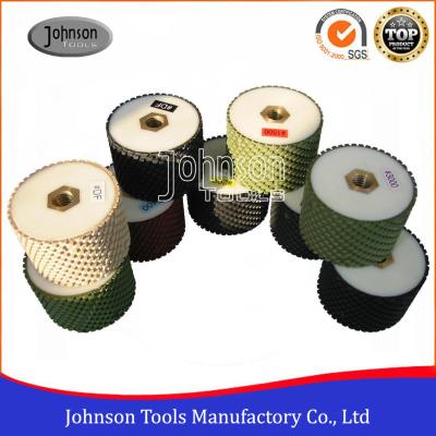 China 3 Inch Diamond Drum Wheels for Sink Cut-out Polishing - M14 Thread with #50 to #3000 Grit Options for sale