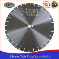 China 450mm Silent Steel Diamond Saw Blade for Bluestone Cutting 40mm Segment Length for sale