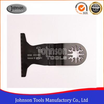 China 65x40mm BIM Bi-Metal Oscillating Multi Tool Blade for Metal and Wood Cutting with HSS+M2 Steel Construction for sale