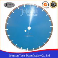 China 12 Inch 300mm Laser Welded Diamond Blade for Fast Cutting General Purpose Sintered Segmented for sale