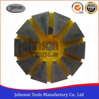 China 75mm Metal Bond Diamond Grinding Wheel 10 Teeth for Concrete Stone Floor Epoxy for sale
