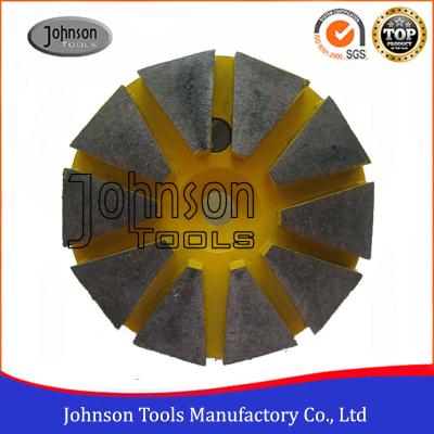China 75mm Metal Bond Diamond Grinding Wheel 10 Teeth for Concrete Stone Floor Epoxy for sale