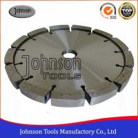 China 200mm Laser Welded Diamond Tuck Point Blade - 40x15x12mm Segments for Wet/Dry Concrete Cutting for sale