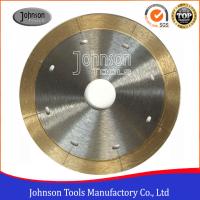 China 105-350mm Sintered Ceramic Tile Saw Blades for Porcelain Cutting with Narrow Laser Slot for sale