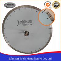 China 500mm Laser Welded Diamond Stone Cutting Blade for Granite Double Segments Silent Core 20 Inch for sale