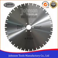 China 600mm Laser Welded Wall Saw Diamond Blade for Reinforced Concrete Cutting 36 Segments for sale