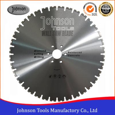China 600mm Laser Welded Wall Saw Diamond Blade for Reinforced Concrete Cutting 36 Segments for sale