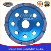 China 115mm Diamond Single Row Cup Wheel for Stone Floor Grinding 22.23mm Bore for sale