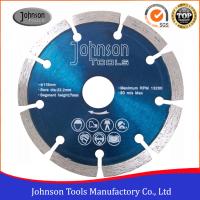 China 115mm Sintered Diamond Granite Cutting Blade 1.8mm Segment 9 Teeth for Angle Grinder for sale