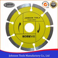 China 115mm Sintered Diamond Granite Cutting Blade 1.8mm Segment 9 Teeth for Angle Grinder for sale