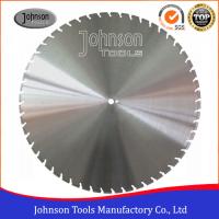 China 900mm Laser Welded Diamond Road Saw Blade with 4.8/5mm Segment Thickness for Concrete Cutting for sale