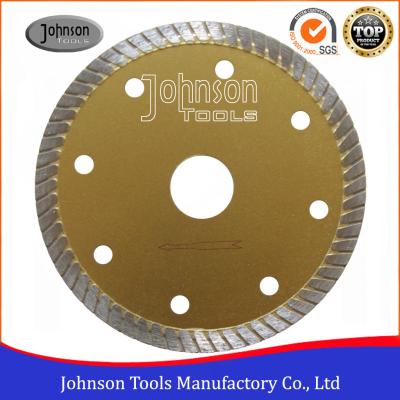 China 105mm Sintered Turbo Saw Blade for Ceramic Tile Cutting Hot Press 16/20mm Arbor for sale