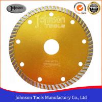 China 125mm Sintered Turbo Hot Press Diamond Cutting Blade for Tiles Ceramic Porcelain 2.2mm Segment for sale
