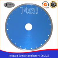 China 350mm Diamond Sintered Continuous Rim Saw Blade for Ceramic Tile Cutting 22.23mm Arbor for sale