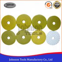 China 100mm Diamond Wet Polishing Pad - 4 Inch Granite & Marble Polishing Discs with 2.8mm Thickness and Multiple Grit Sizes for sale