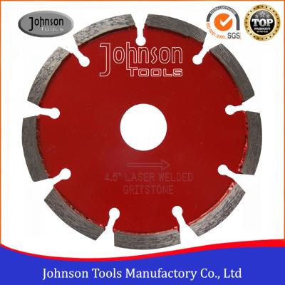 China 115mm Diamond Tuck Point Blade with 6.4x10mm Segment for Concrete & Masonry Cutting for sale